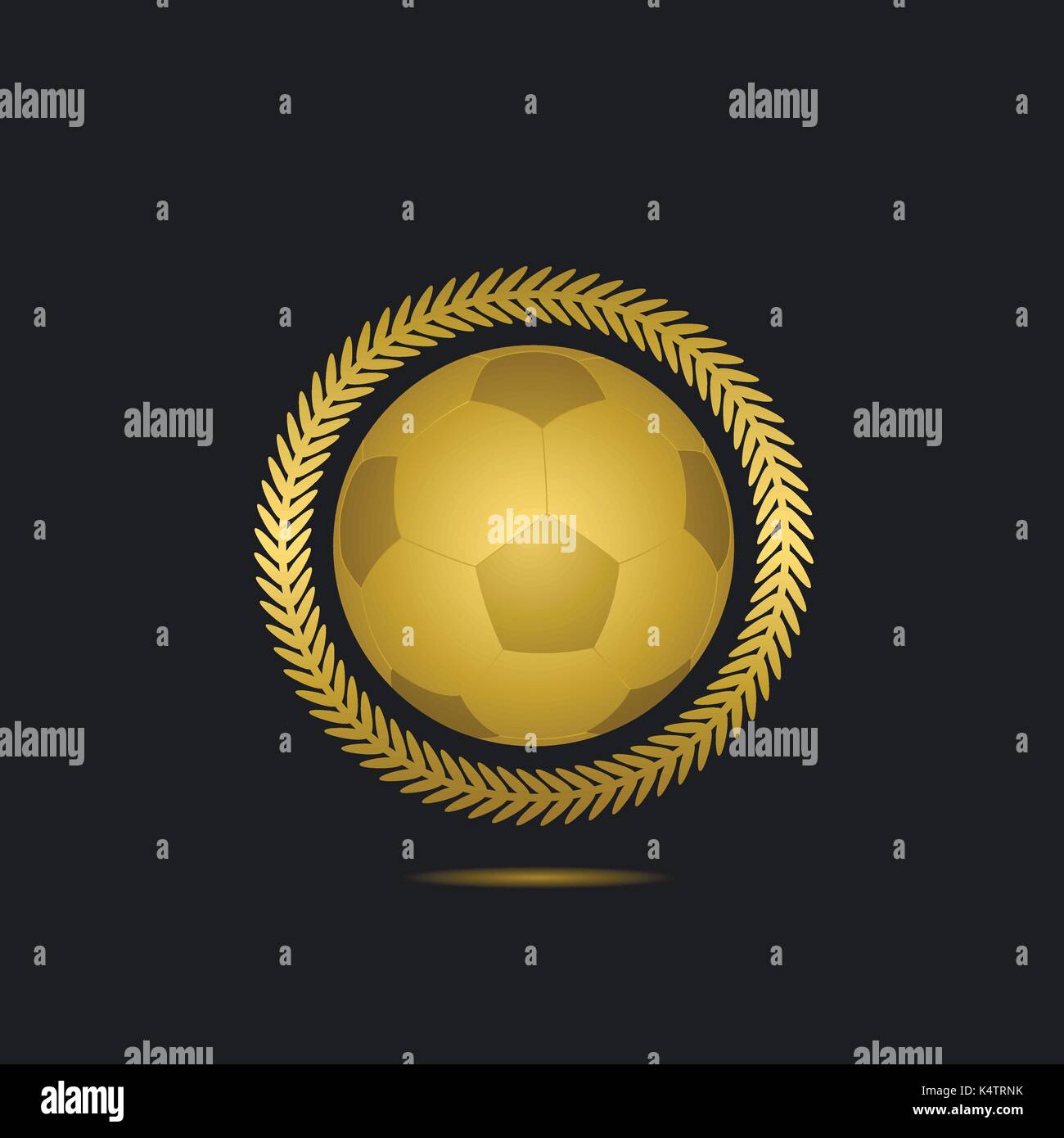 Football match trophy Stock Vector Images - Alamy