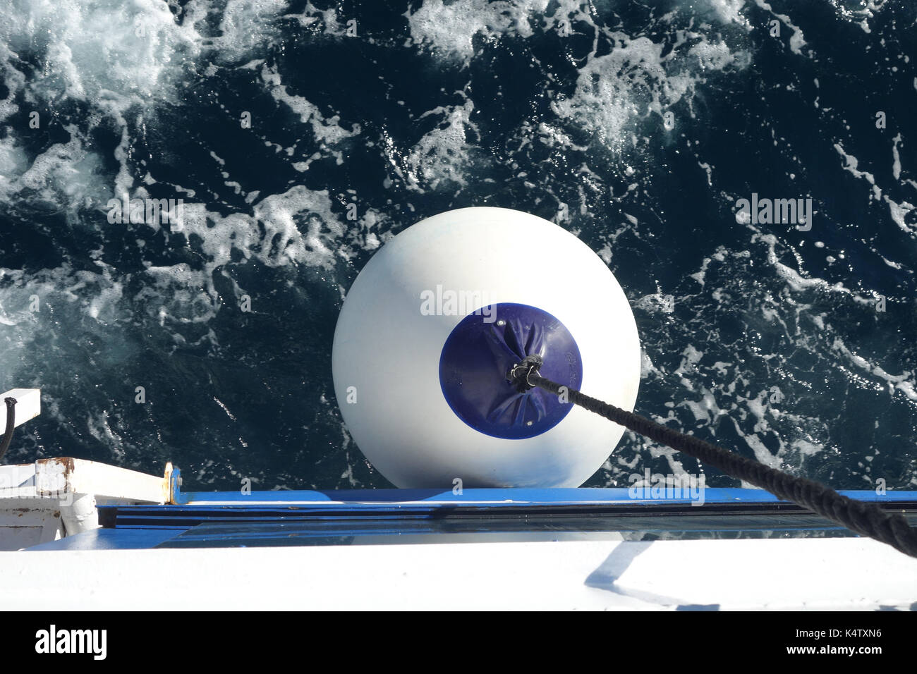 fender ball against water Stock Photo - Alamy