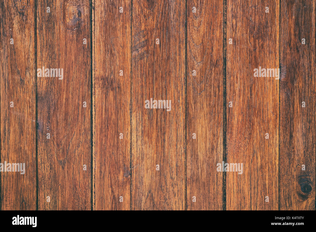 Vintage surface wood table and rustic grain texture background. Close ...