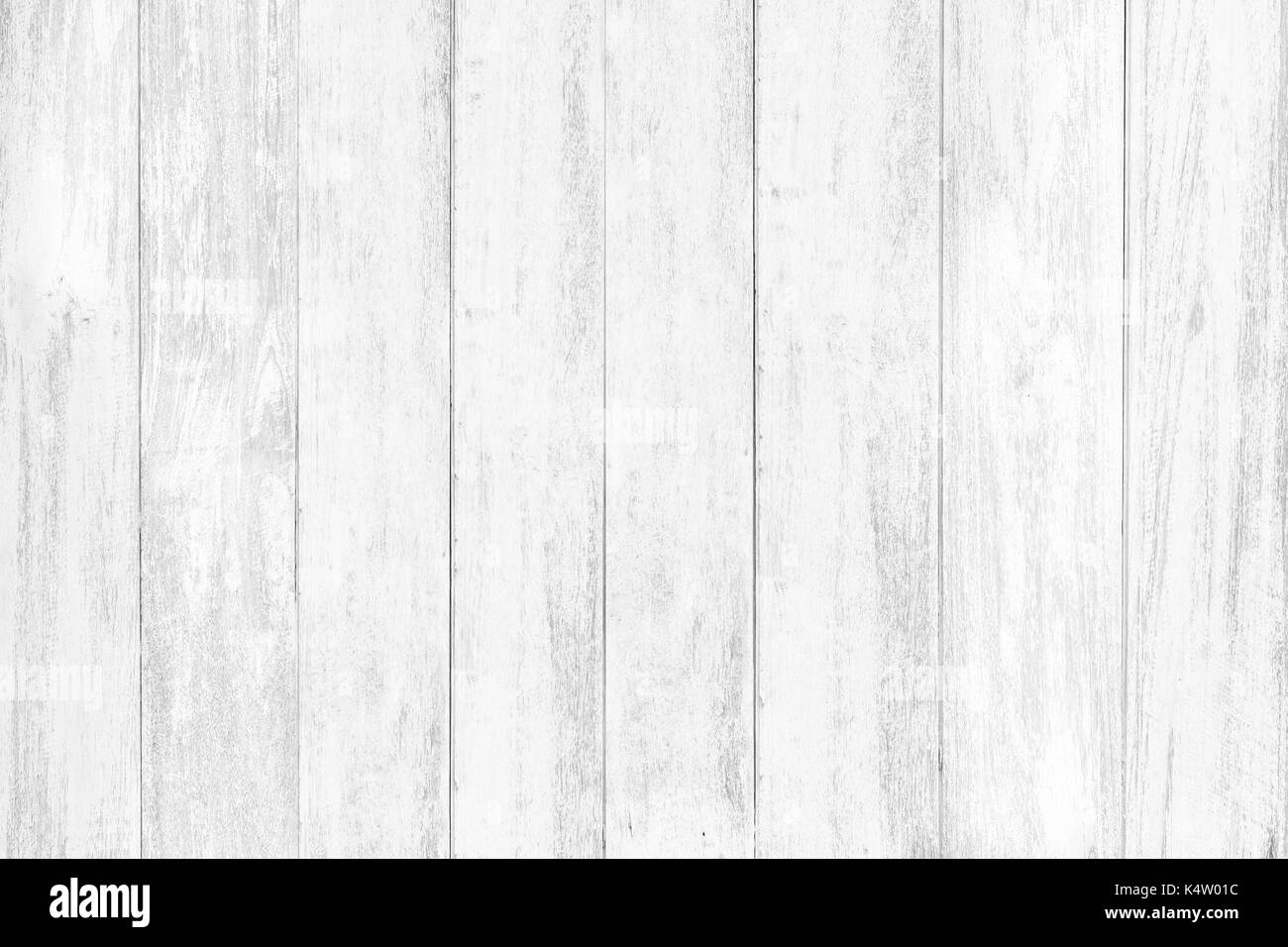 Abstract rustic surface white wood table texture background. Close up ...