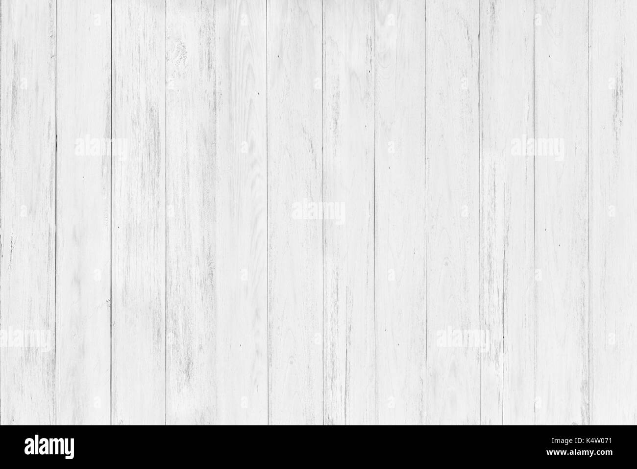Abstract rustic surface white wood table texture background. Close up ...