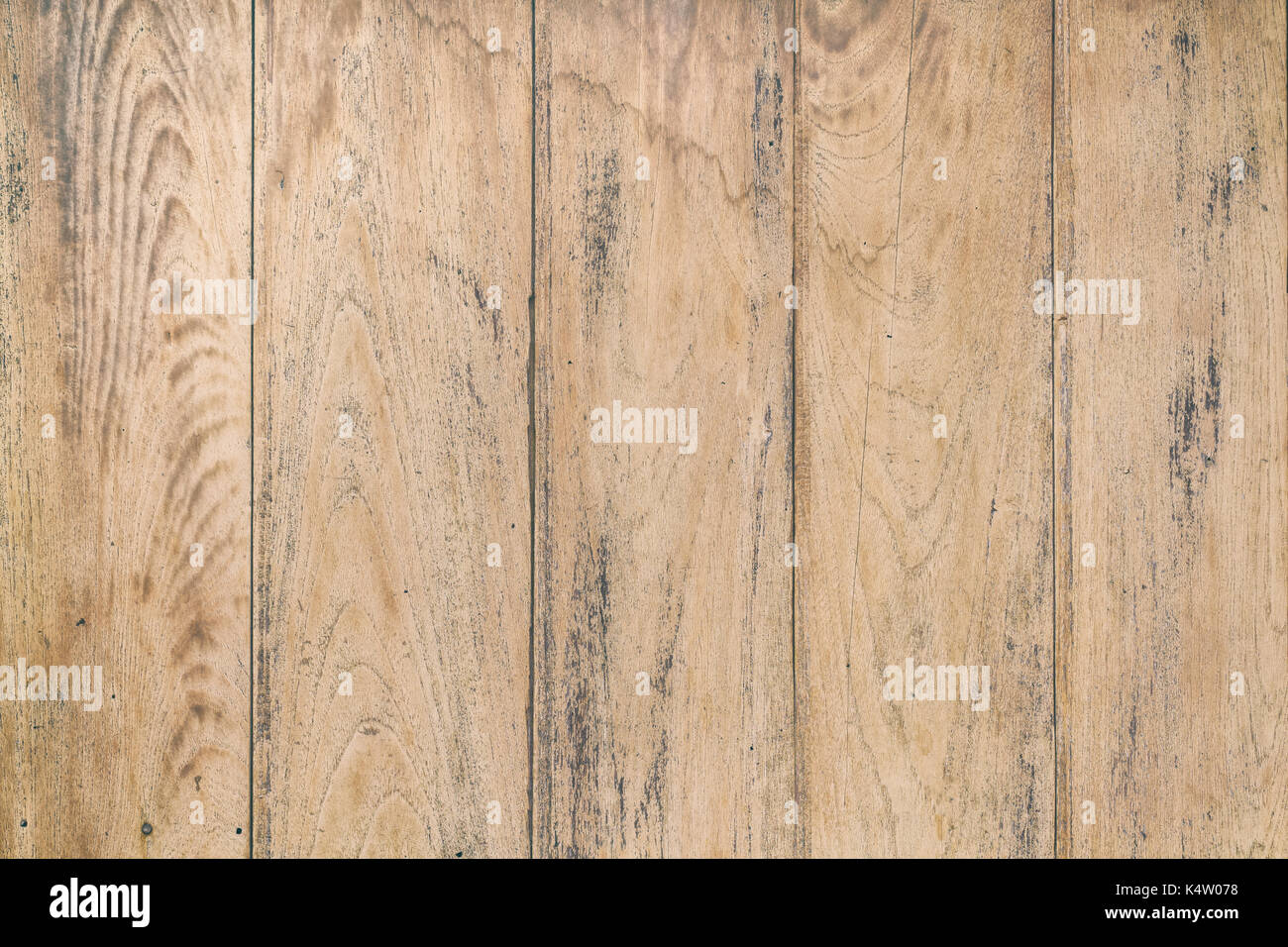 Vintage surface wood table and rustic grain texture background. Close ...
