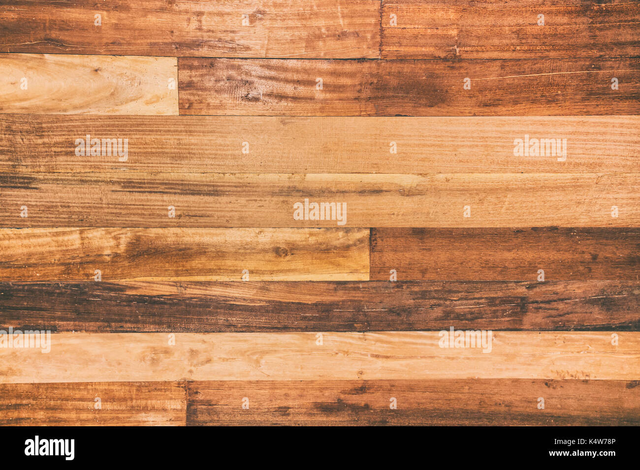 Vintage surface wood table and rustic grain texture background. Close ...