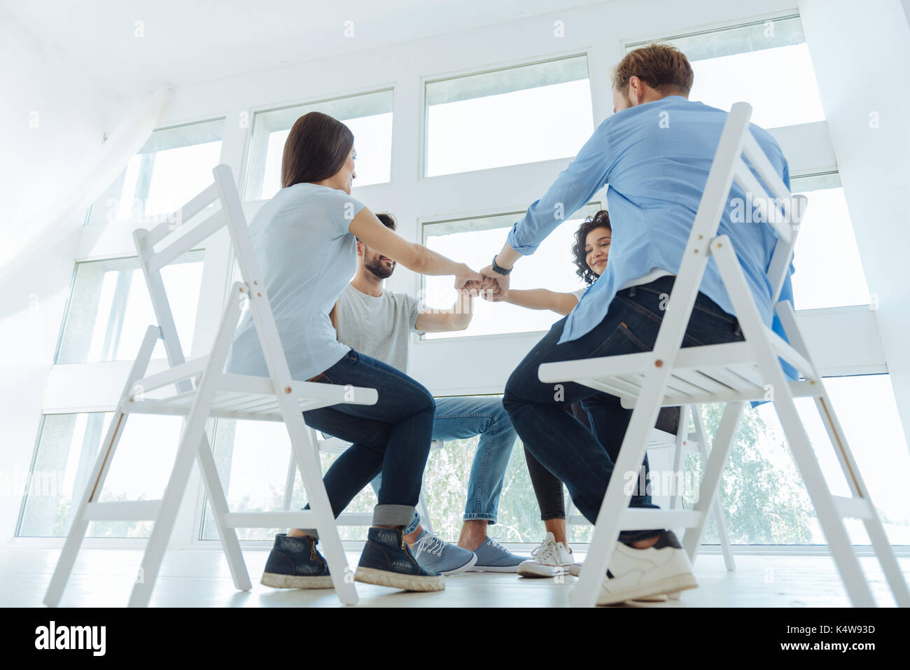 Medical doctor social work team hi-res stock photography and images - Alamy