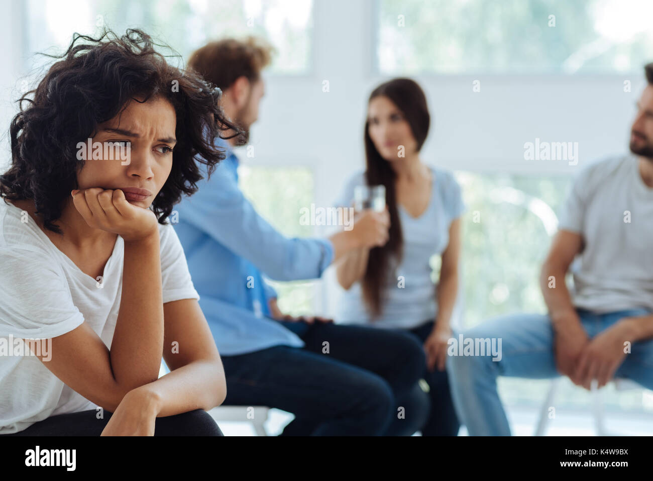 Thoughtful desperate hi-res stock photography and images - Alamy