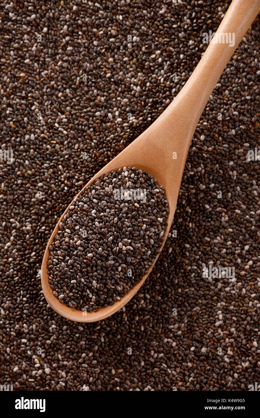 Chia seeds close up hi-res stock photography and images - Alamy