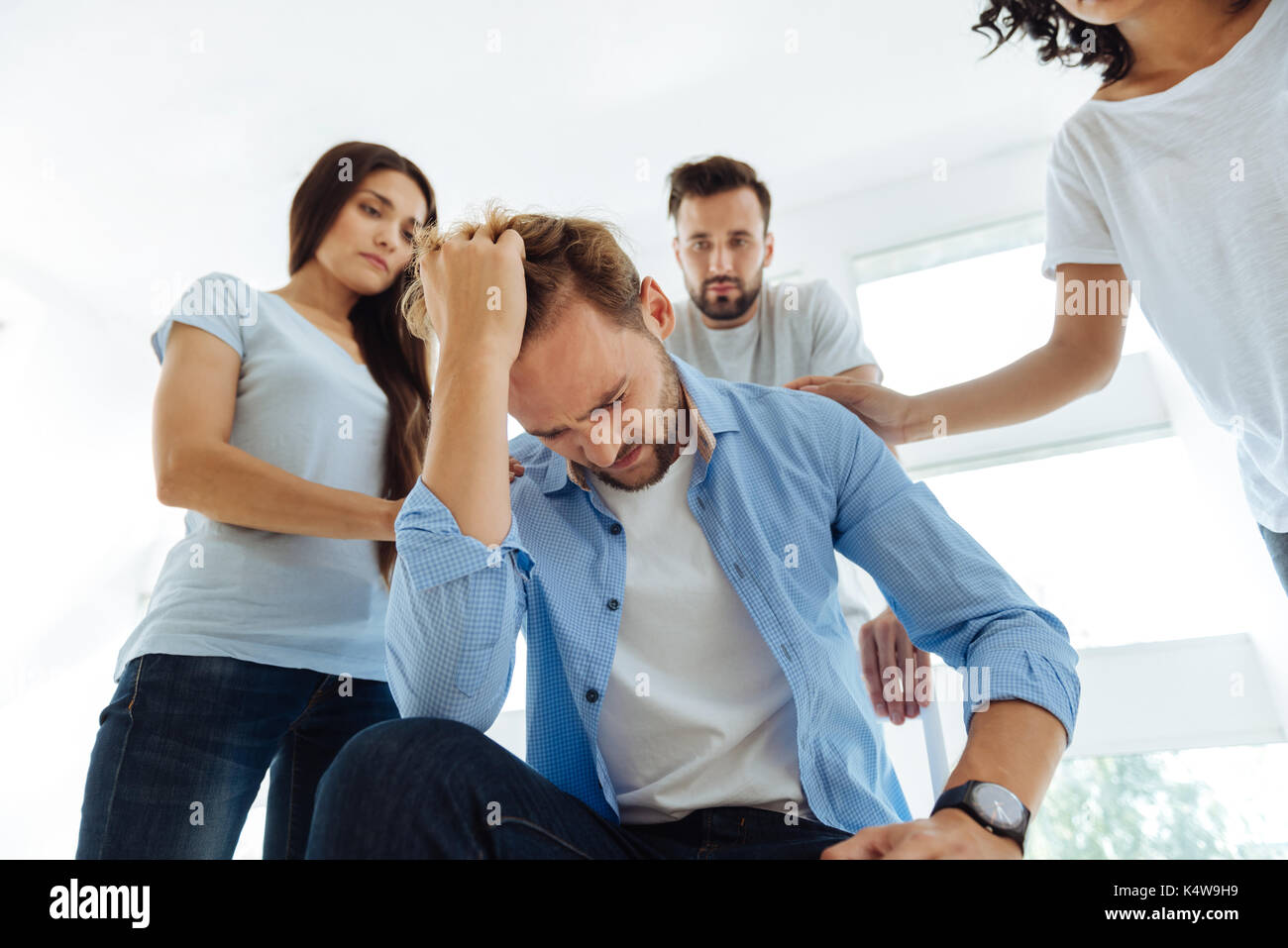 Desperate social hi-res stock photography and images - Alamy