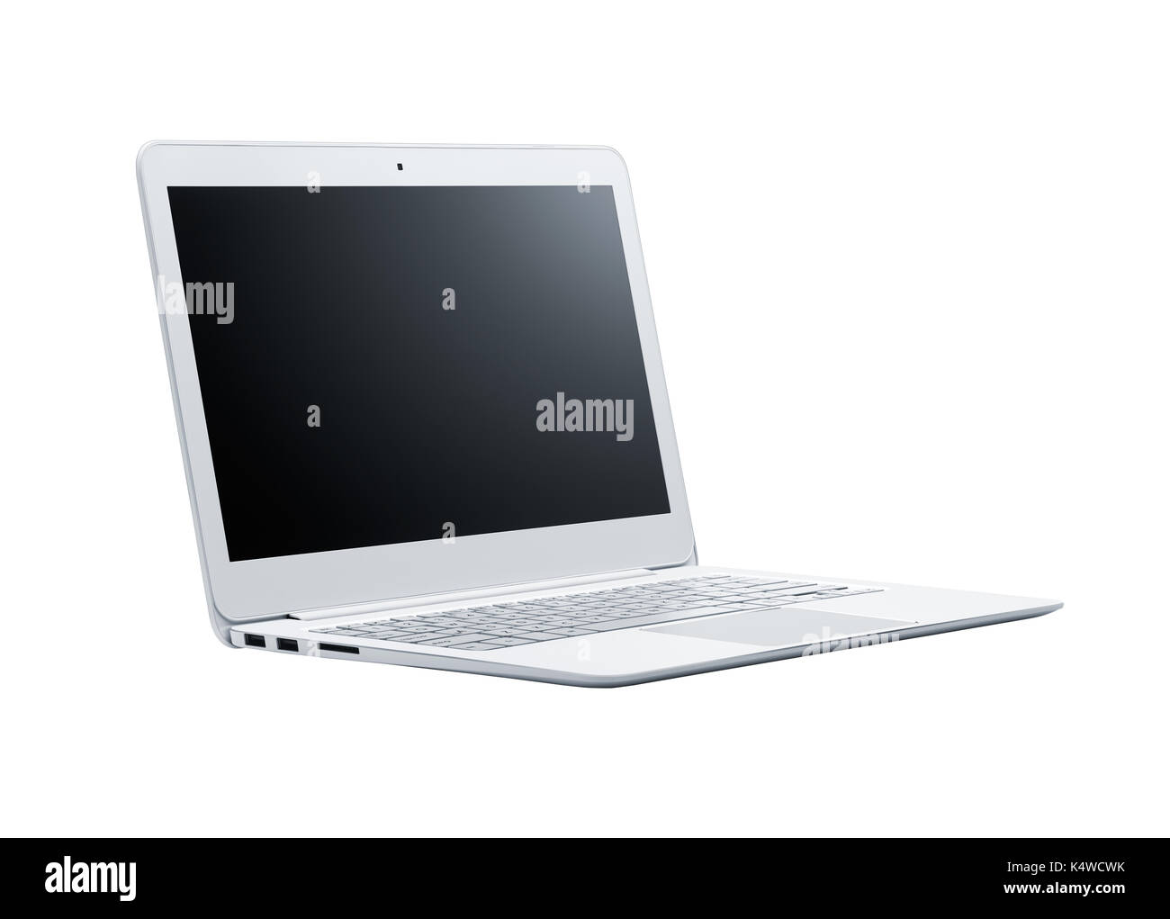 Laptop blank screen isolated on hi-res stock photography and images - Alamy