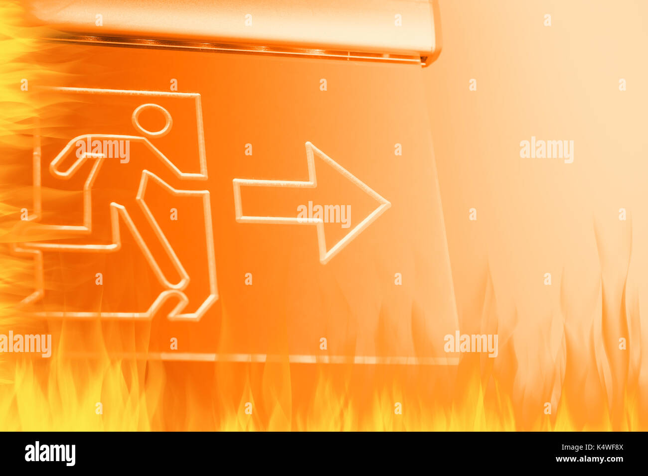 Emergency exit right hi-res stock photography and images - Alamy