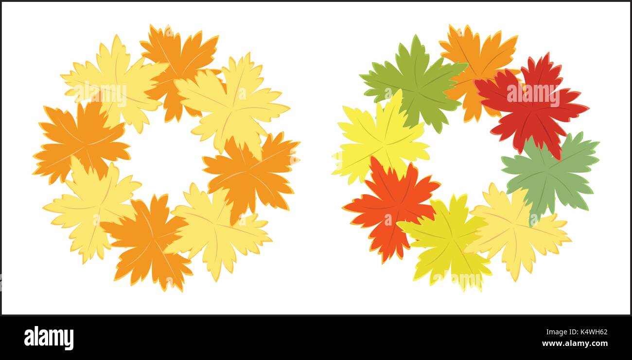 Fall garland hi-res stock photography and images - Alamy