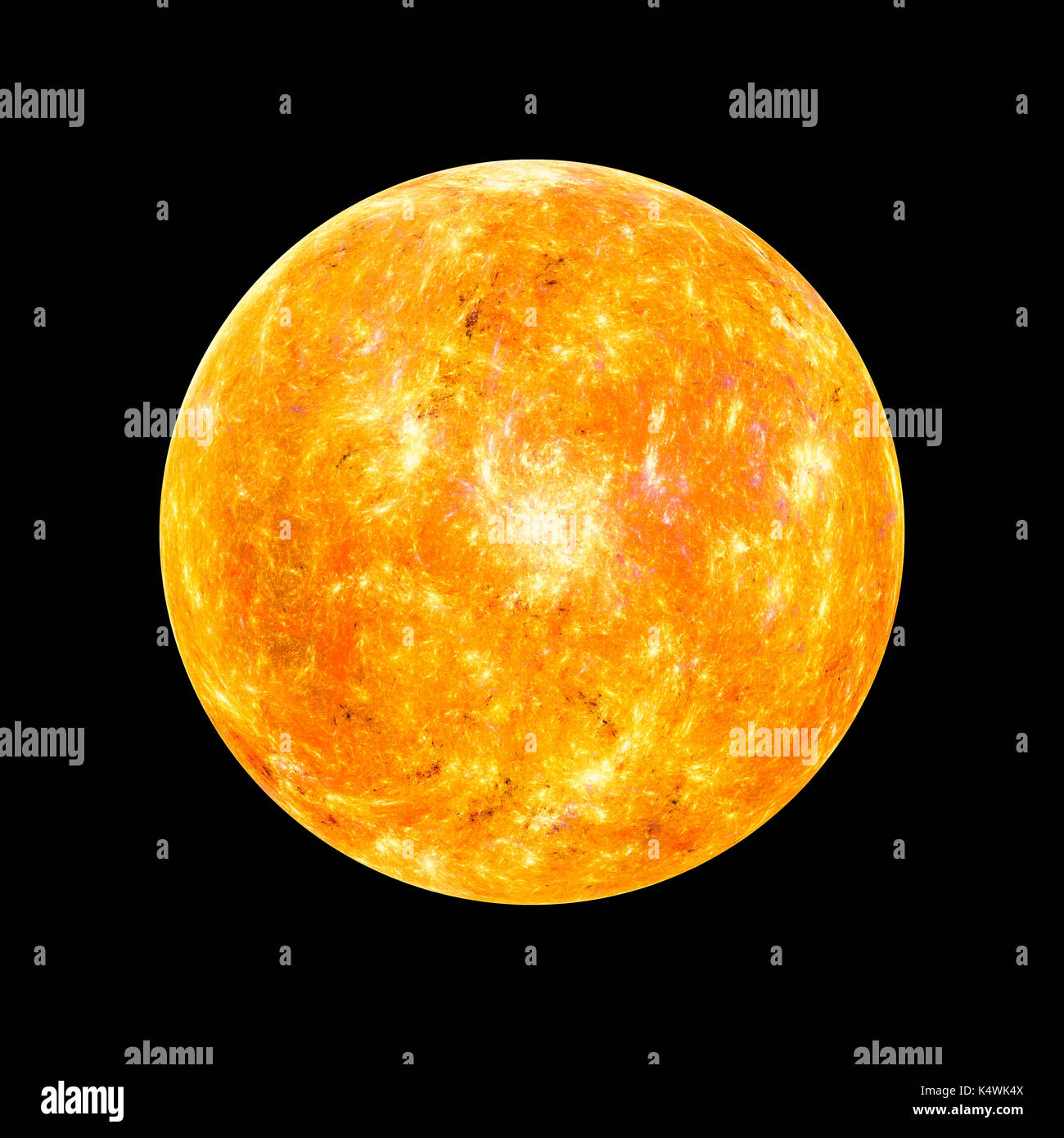 Yellow star high resolution texture, computer generated abstract ...