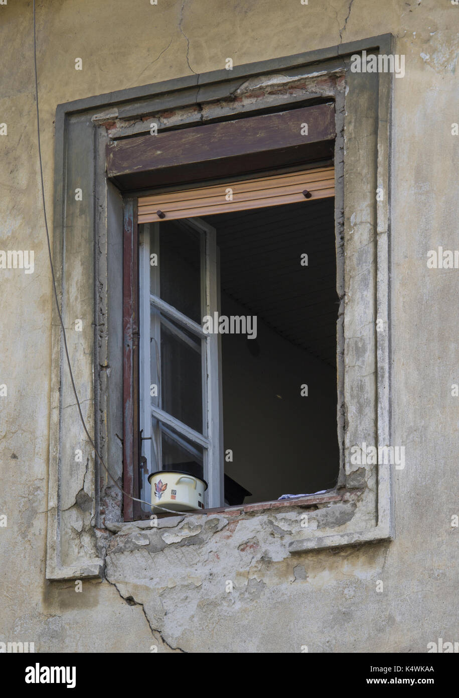 Old Open Window Stock Photo - Alamy