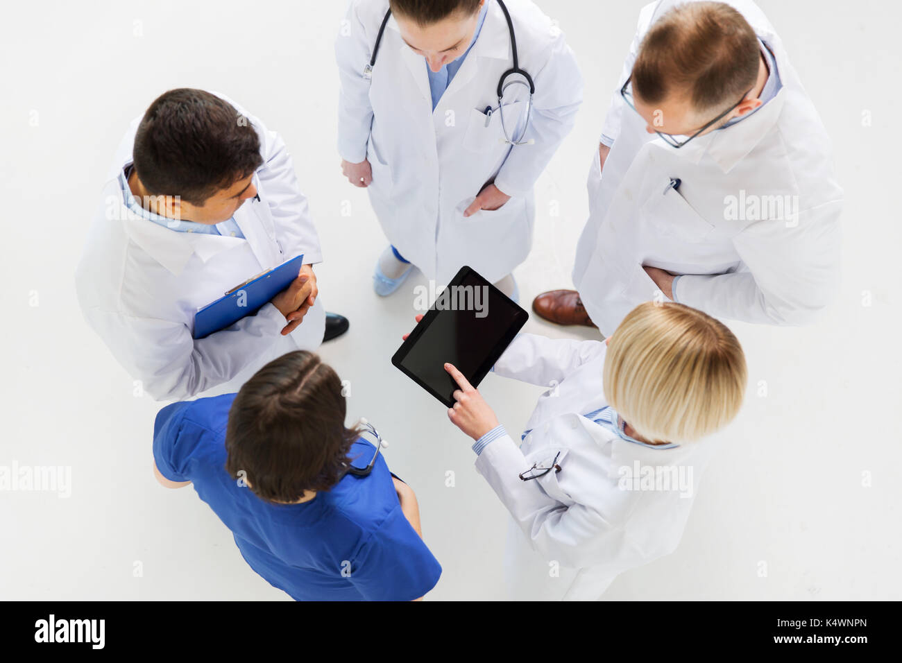 Doctor consultation tablet mockup hi-res stock photography and images ...