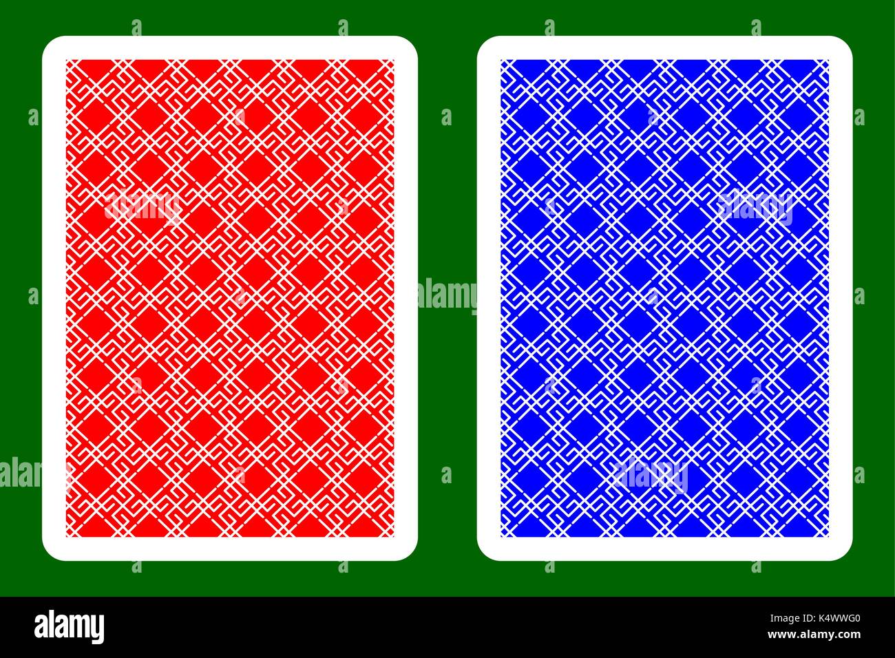 Playing Card Back Designs, Symbol of the sun pattern Stock Vector Image ...