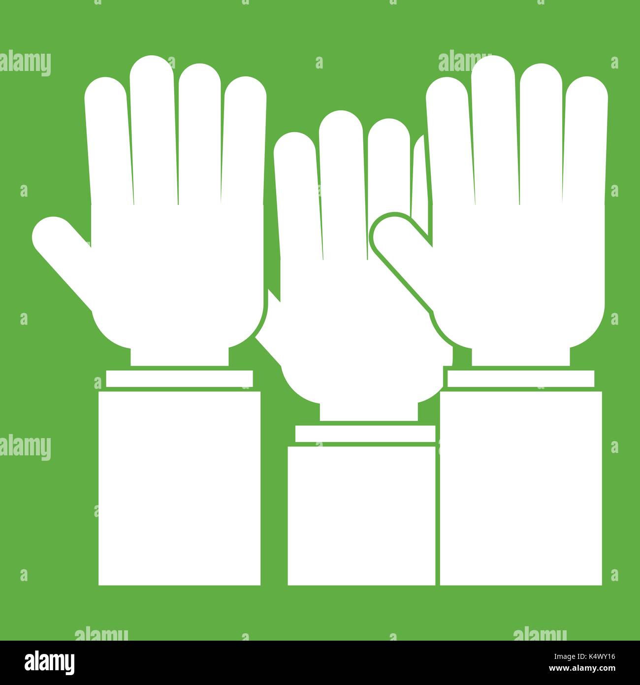 Voting green party Stock Vector Images - Alamy