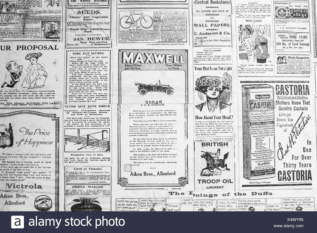 Newspaper Front Page Blank Stock Photos & Newspaper Front Page Blank ...
