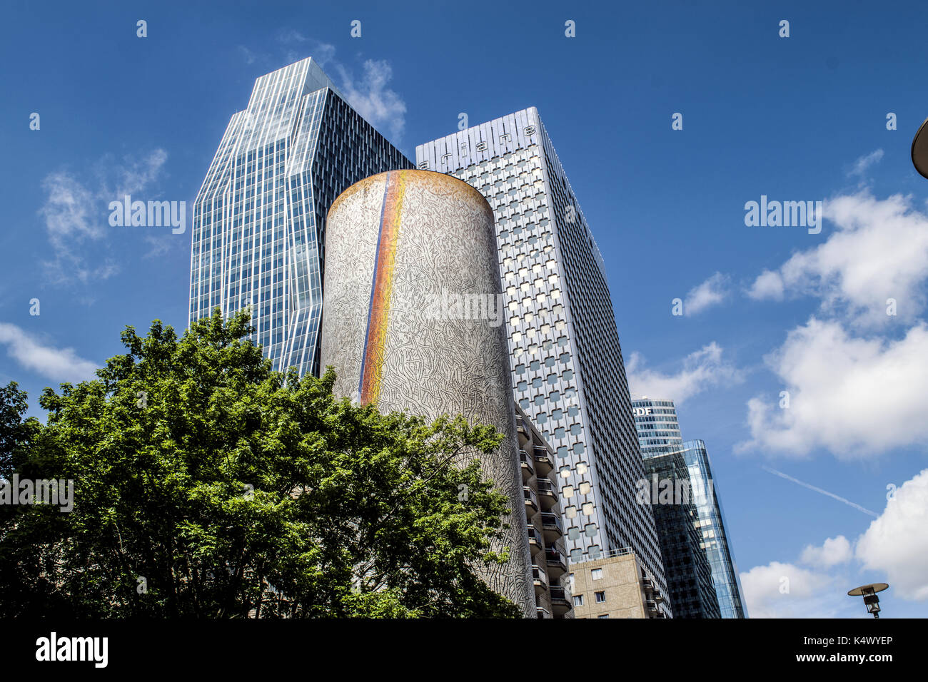Group of buildings in La Defense Stock Photo - Alamy