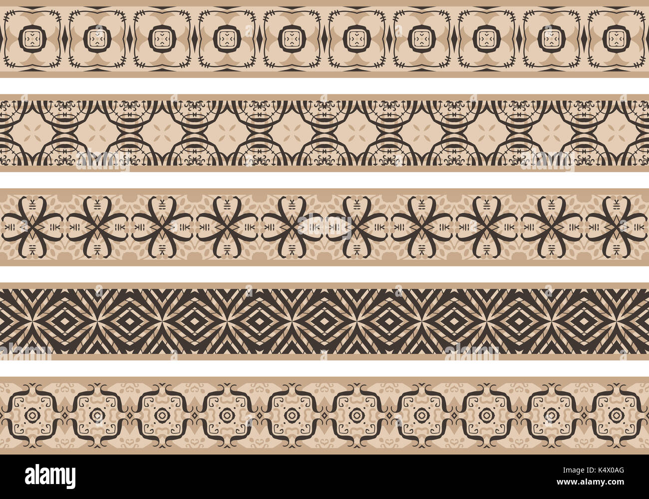 Brown decorative borders hi-res stock photography and images - Alamy