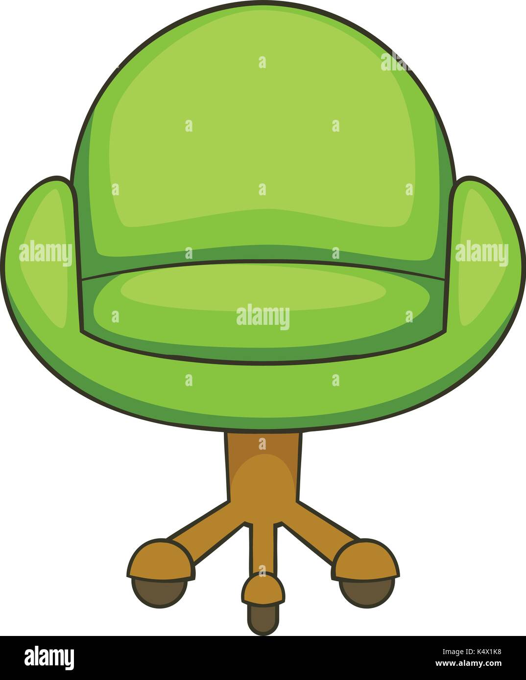 Chair icon, cartoon style Stock Vector Image & Art - Alamy