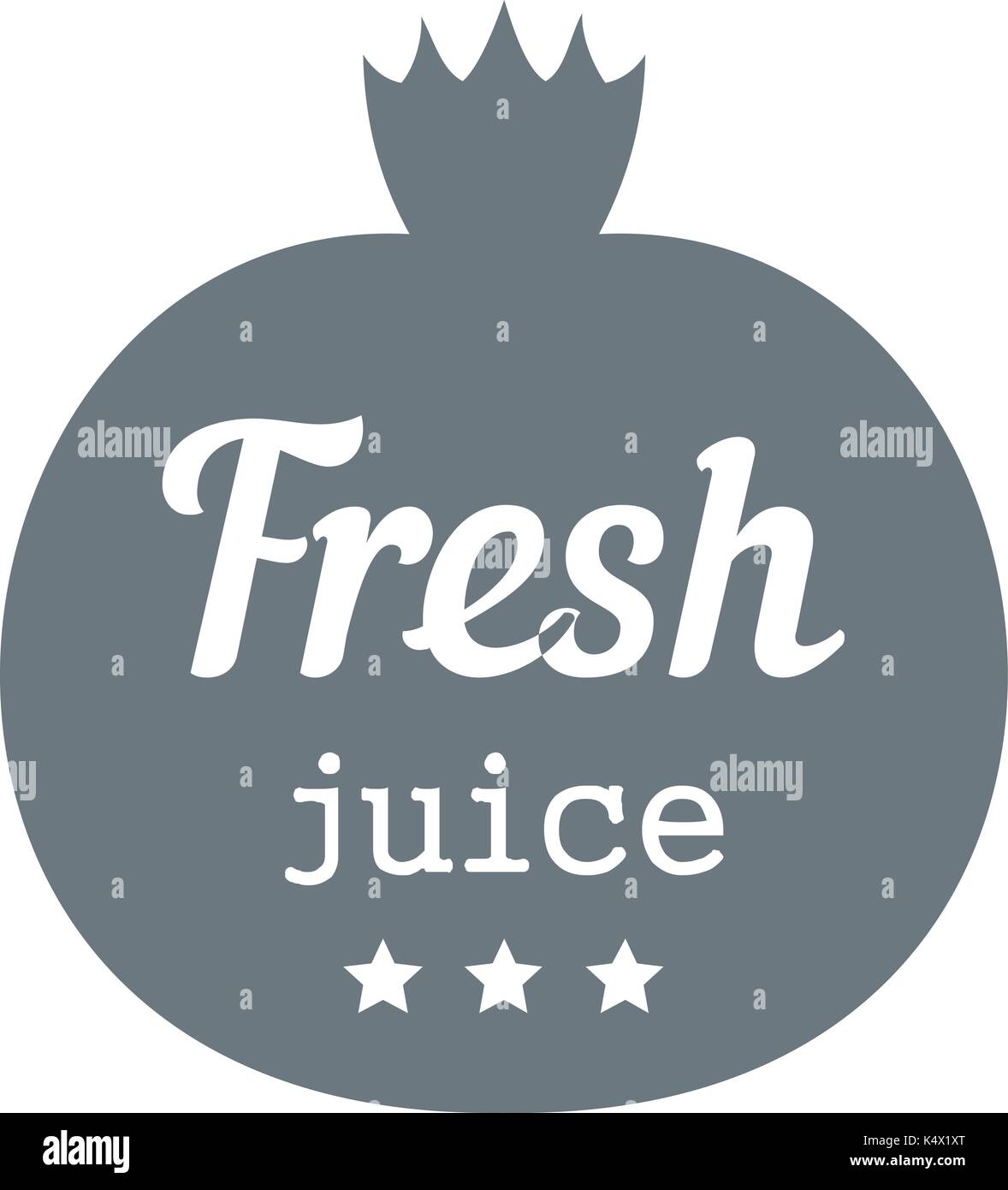 Eco fresh juice logo, simple style Stock Vector Image & Art - Alamy