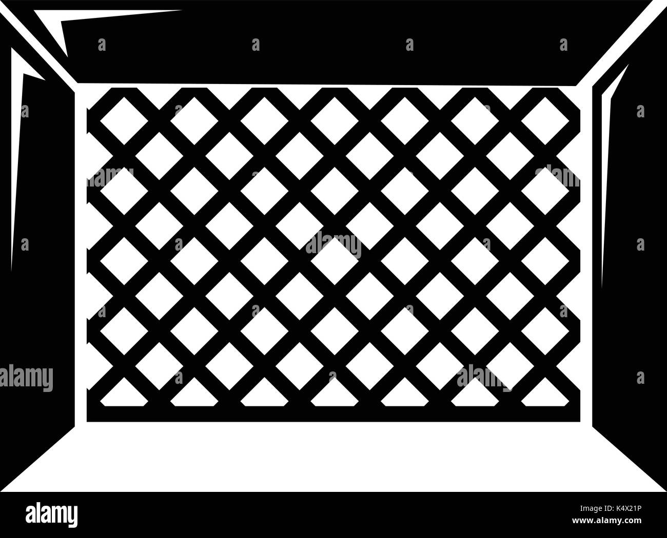 Hockey gate icon , simple style Stock Vector Image & Art - Alamy