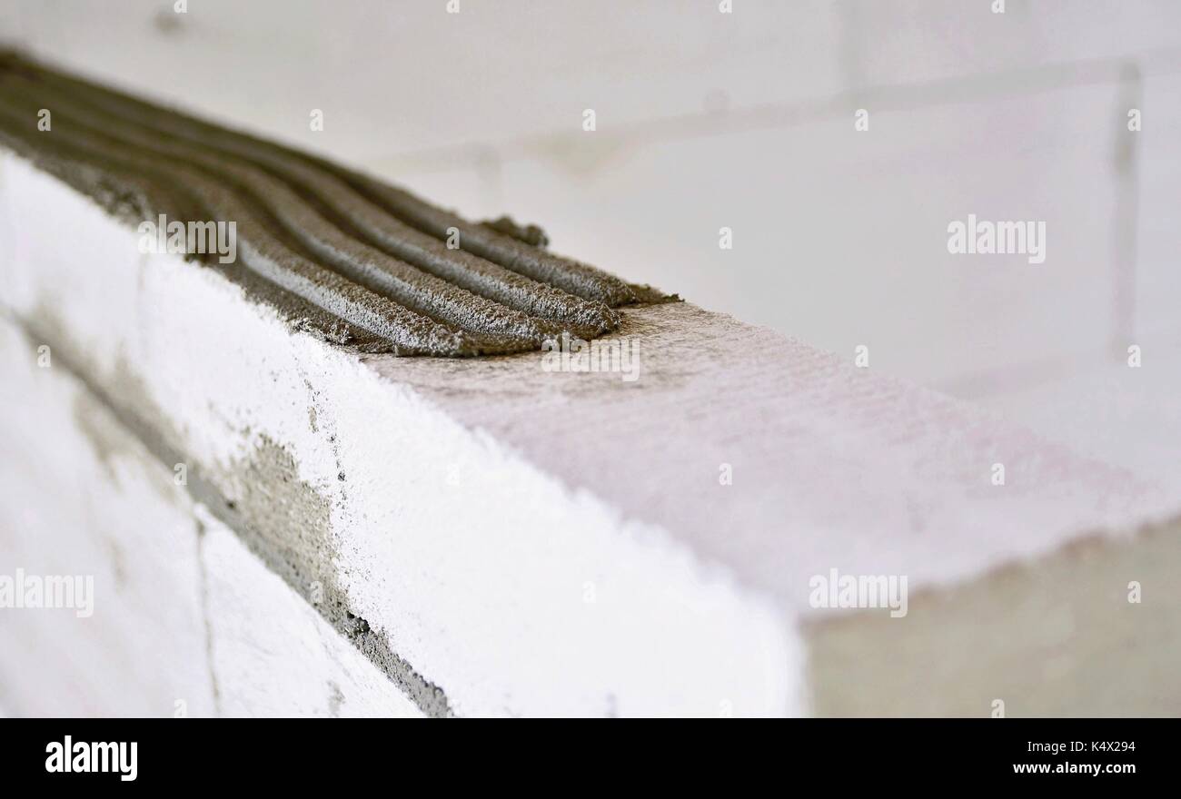 Autoclaved aerated concrete hi-res stock photography and images - Alamy