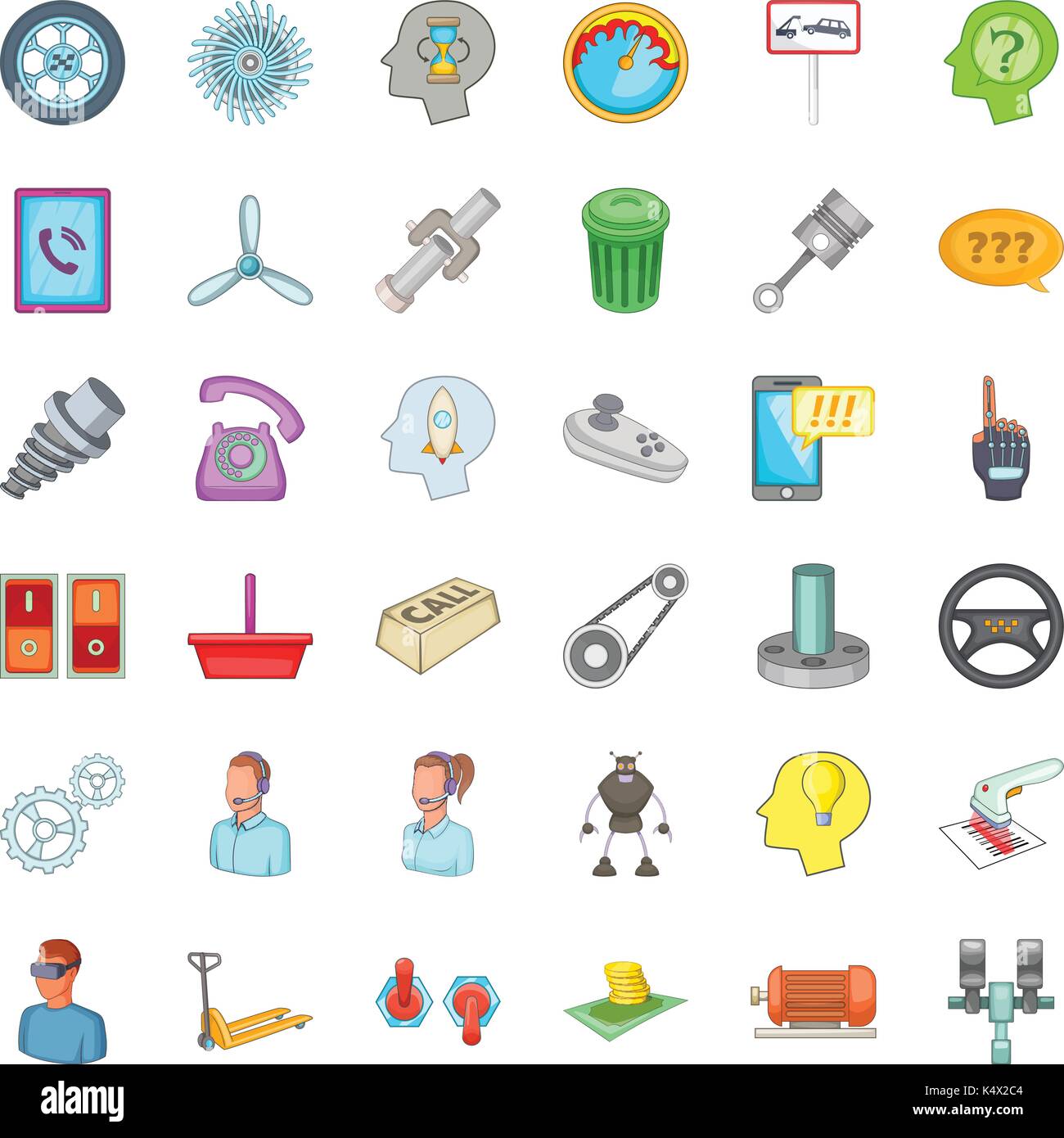 Switch operator Stock Vector Images - Alamy