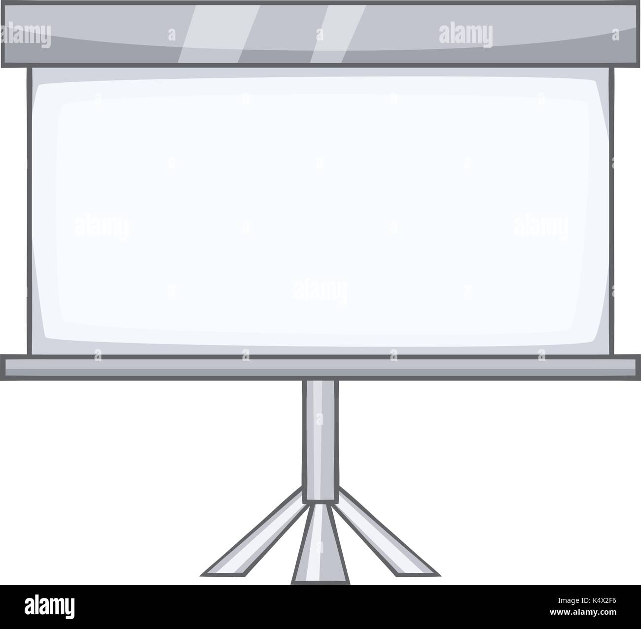 Projection screen icon, cartoon style Stock Vector Image & Art - Alamy