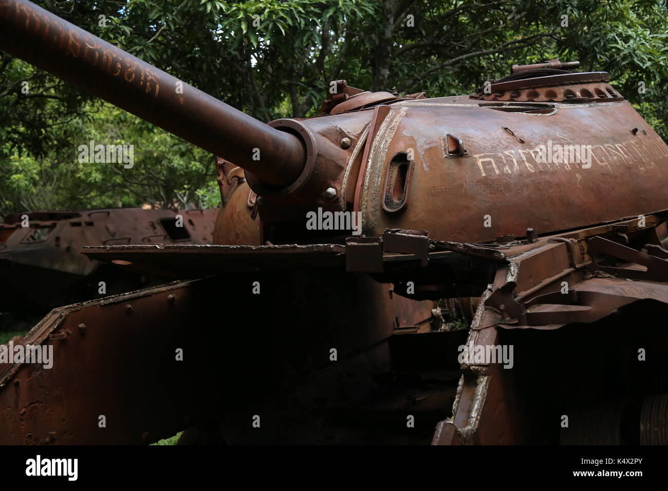 Destroyed tank hi-res stock photography and images - Alamy