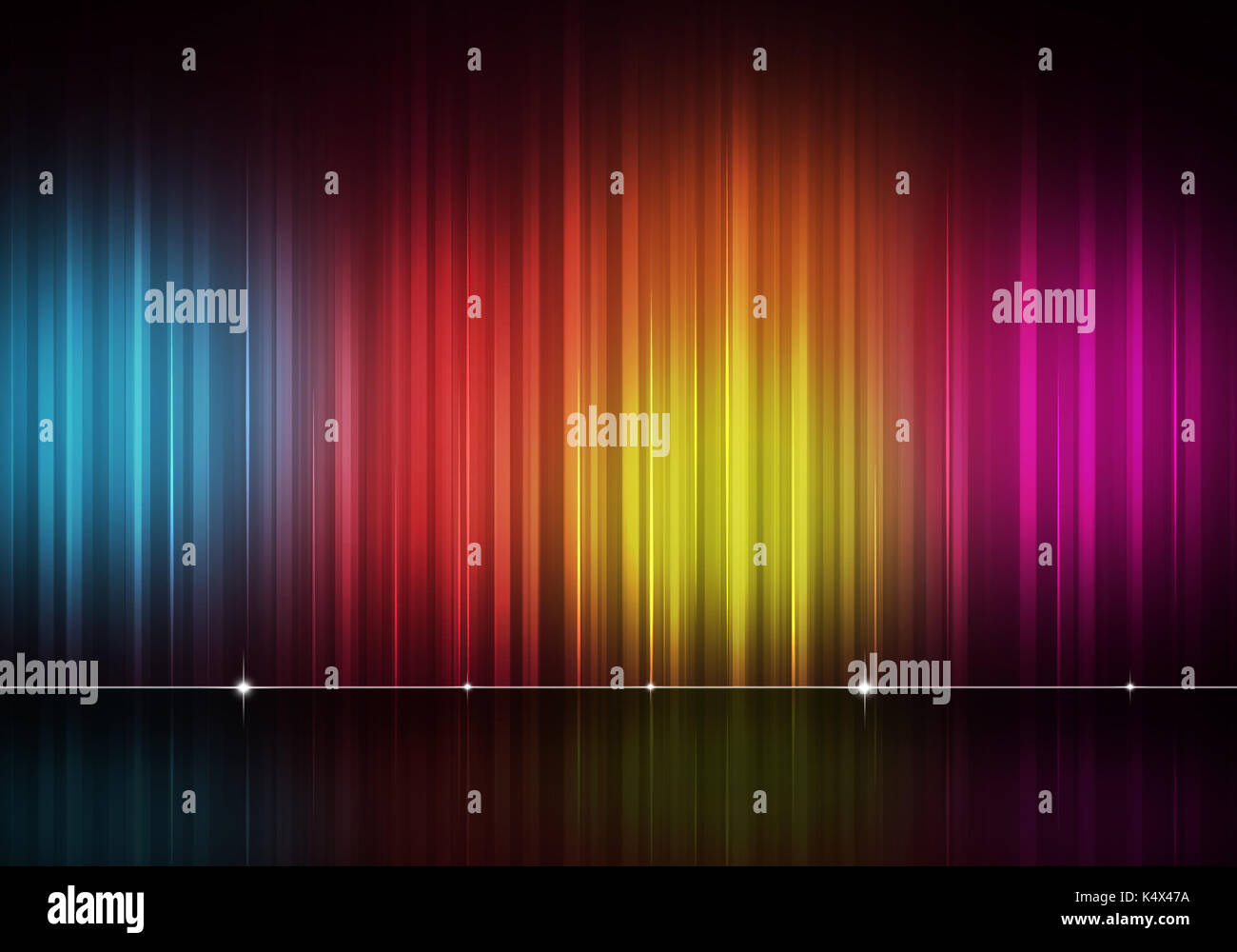 abstract multicolor party music background for flyers and nightclub ...
