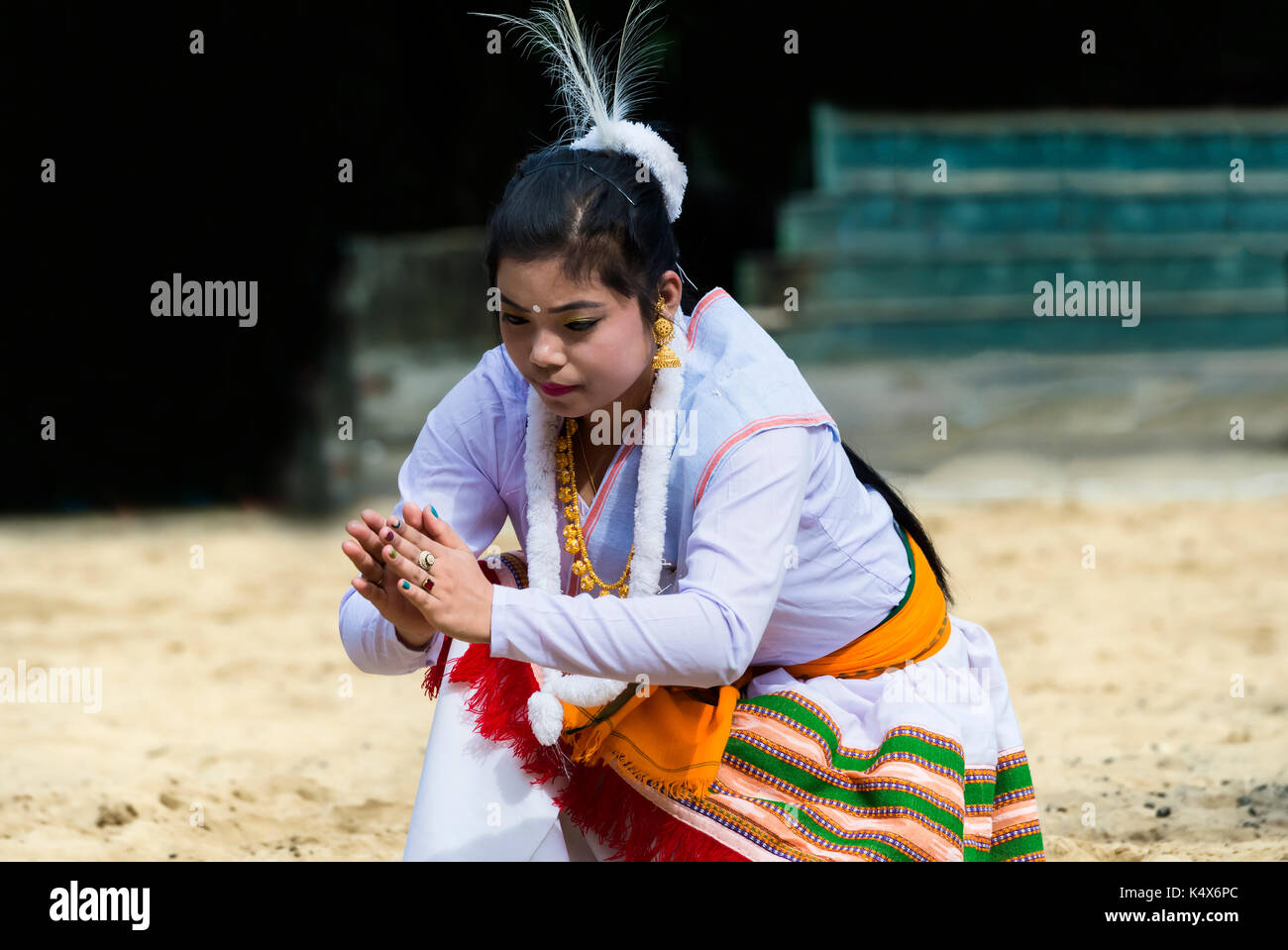 Tribal ritual Dances at the Hornbill Festival, Kohima, Nagaland, India ...