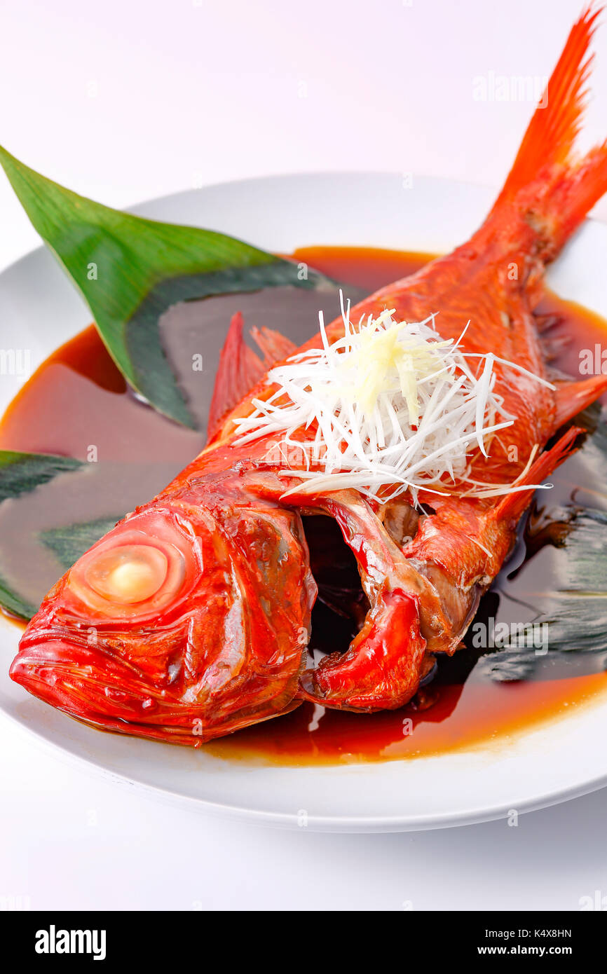 Japanese simmered fish hi-res stock photography and images - Alamy