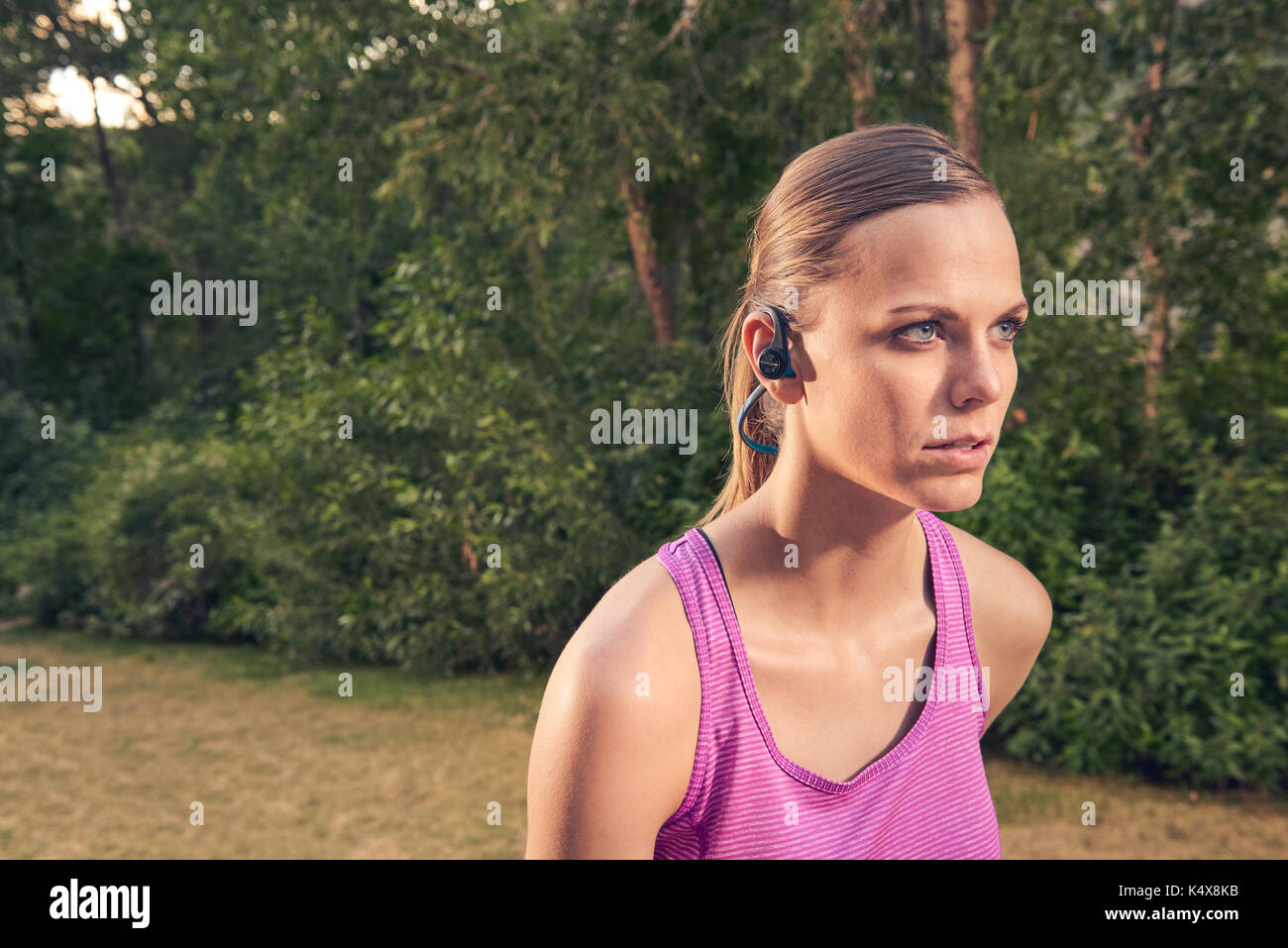 Woman health perseverance weight hi-res stock photography and images ...