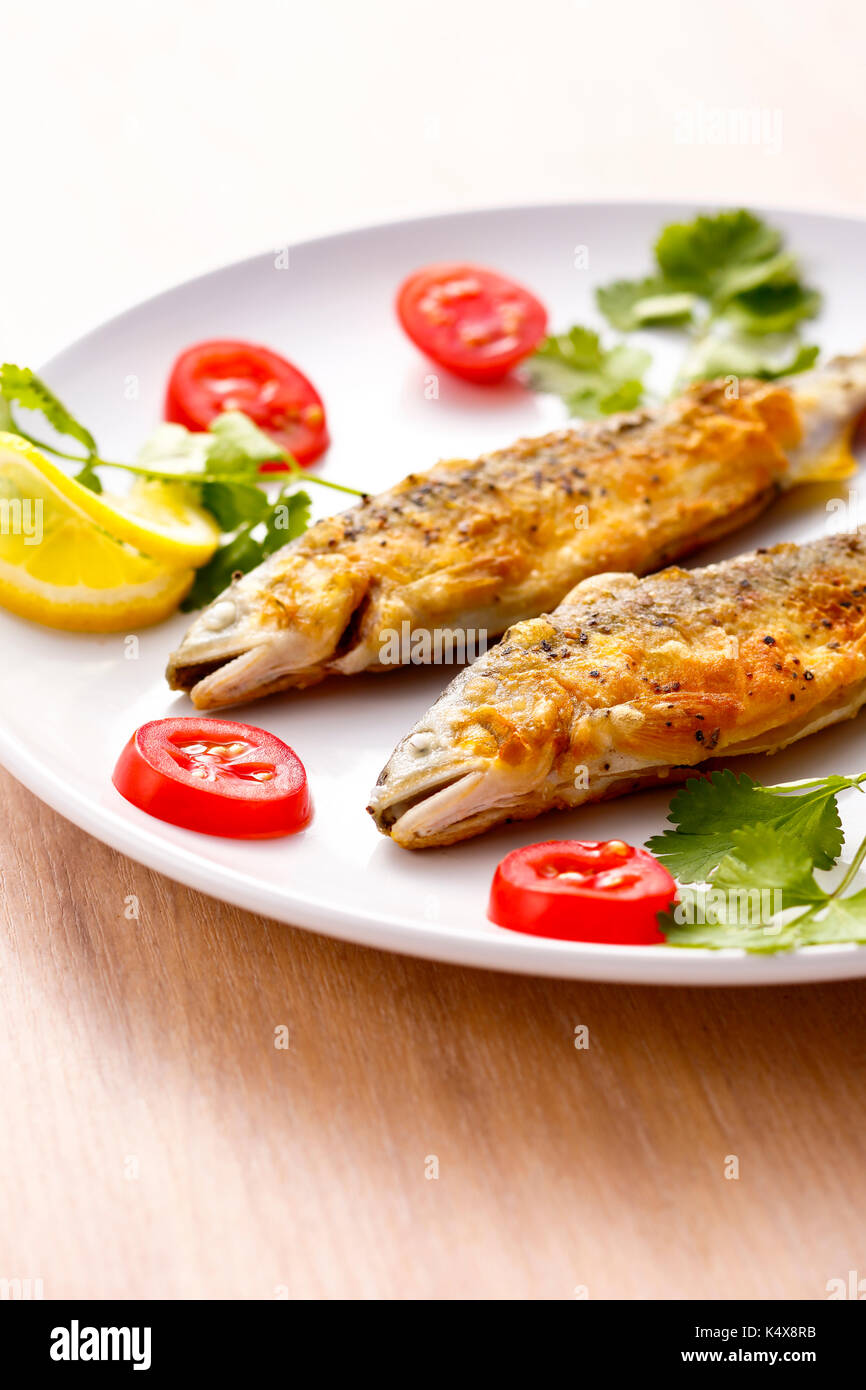Japanese style grilled fish Stock Photo - Alamy
