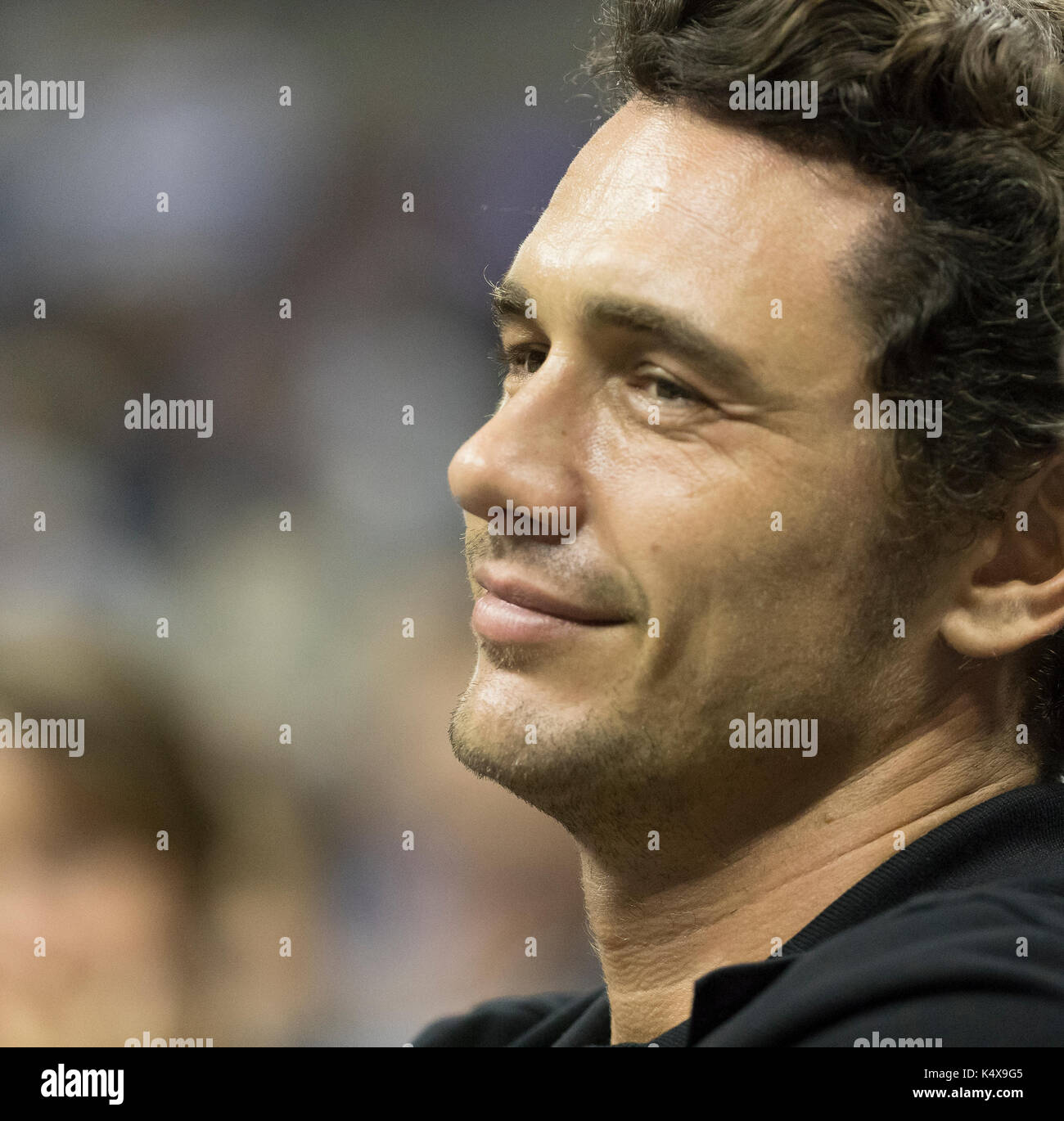 New York, United States. 06th Sep, 2017. James Franco attends match ...