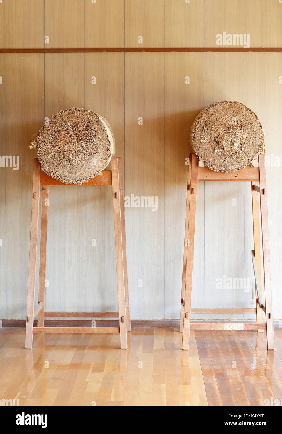 Japanese traditional archery straw targets Stock Photo - Alamy
