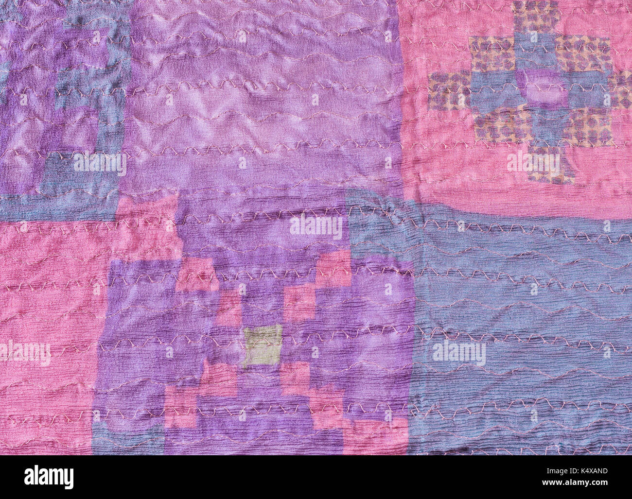 Patchwork fabric detail hi-res stock photography and images - Alamy