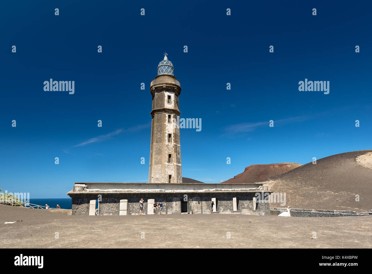 Panorama, Landscape, Lighthouse of Ponta dos Capelinhos. Farol da Ponta ...