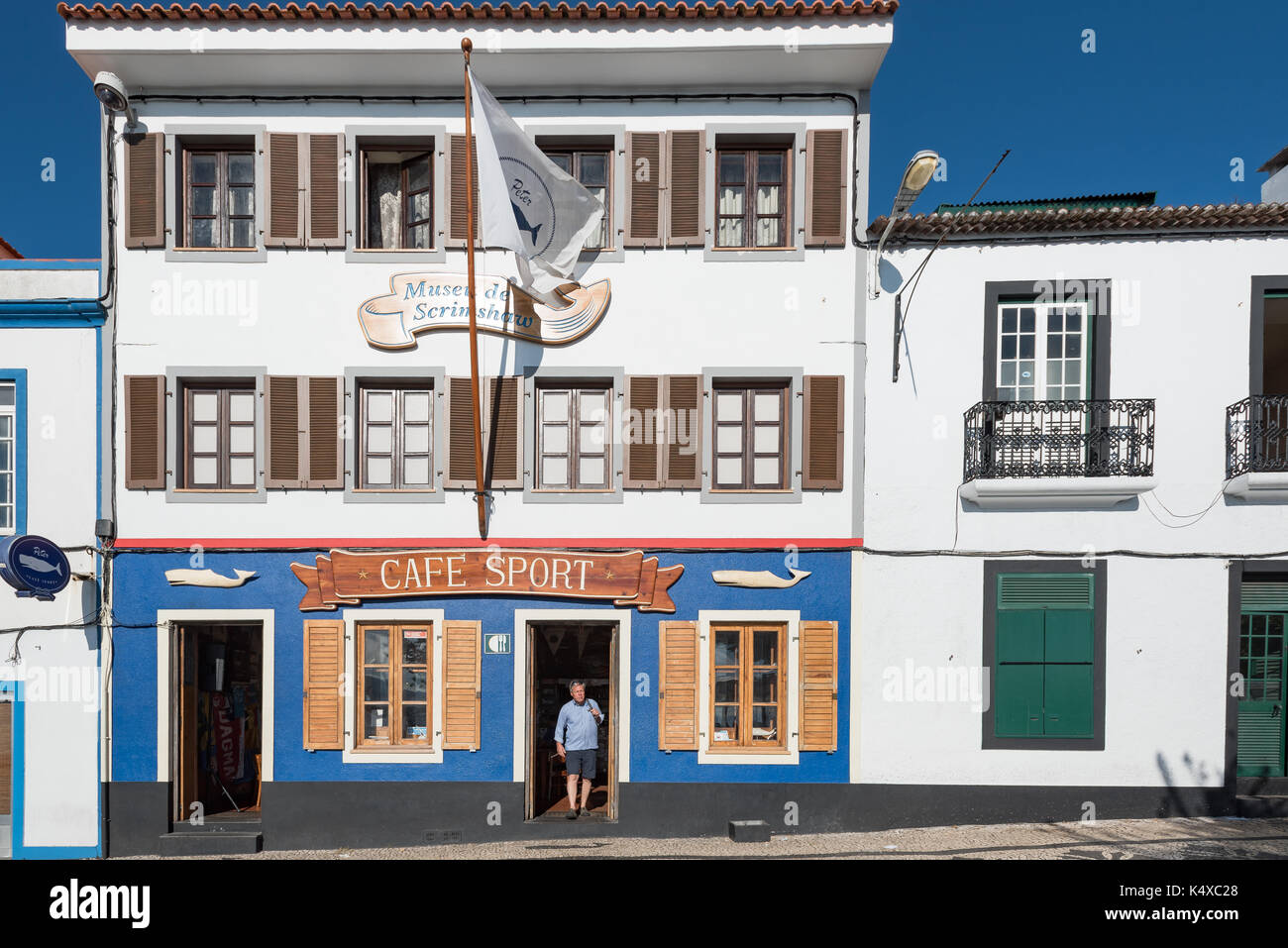 Building, pub, restaurant, Peter's Cafe Sport, Horta, Faial Azores ...