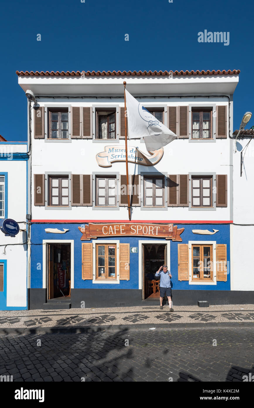 Building, pub, restaurant, Peter's Cafe Sport, Horta, Faial Azores ...