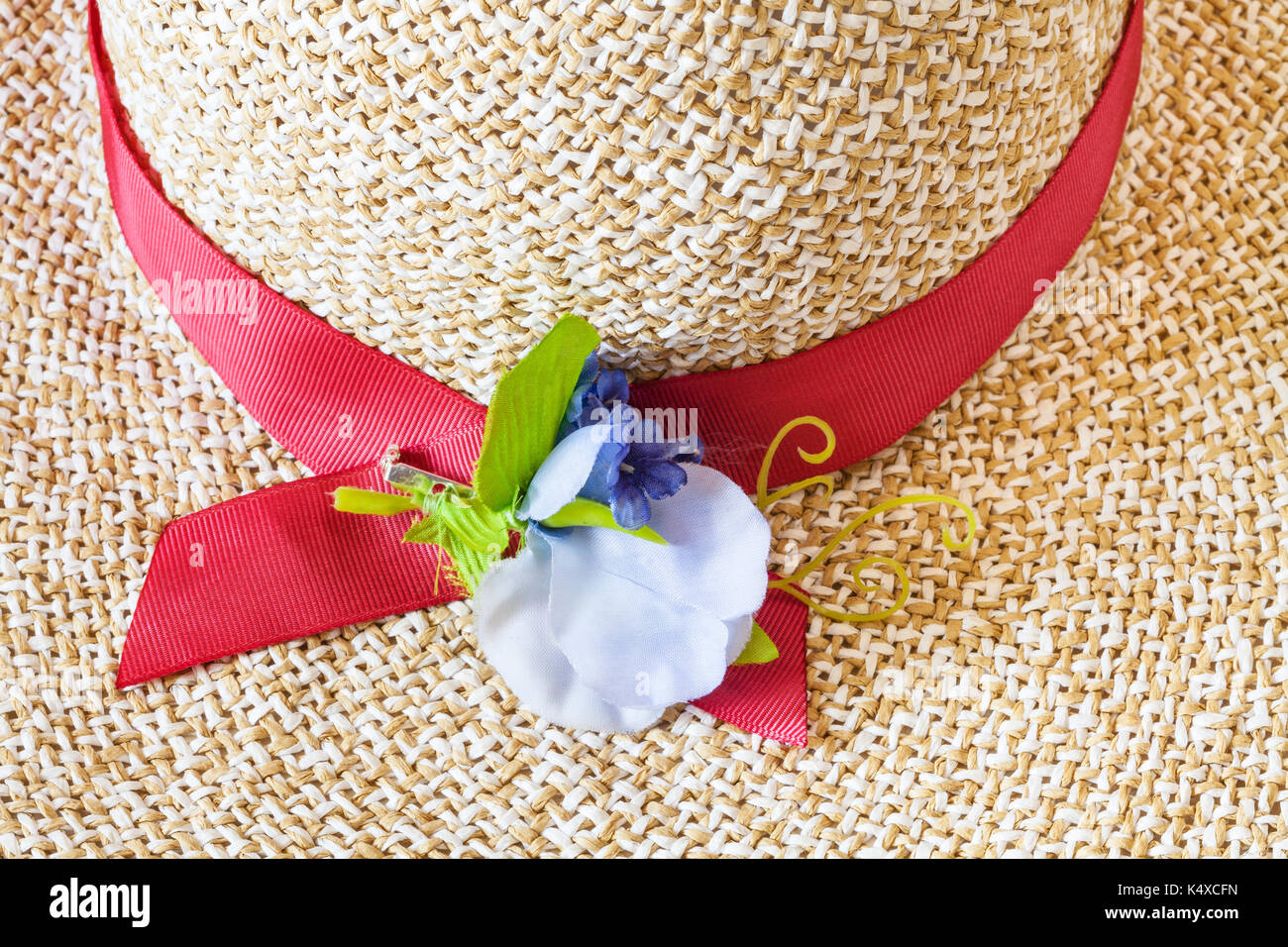 Leghorn hat hi-res stock photography and images - Alamy