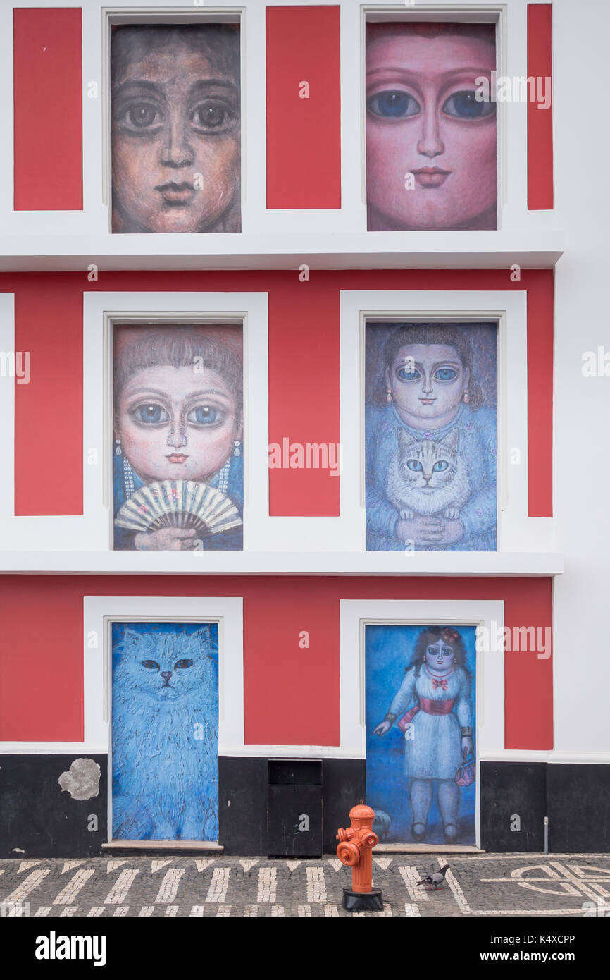 Building of Angra do Heroismo, world heritage, Pictures, wall, World ...