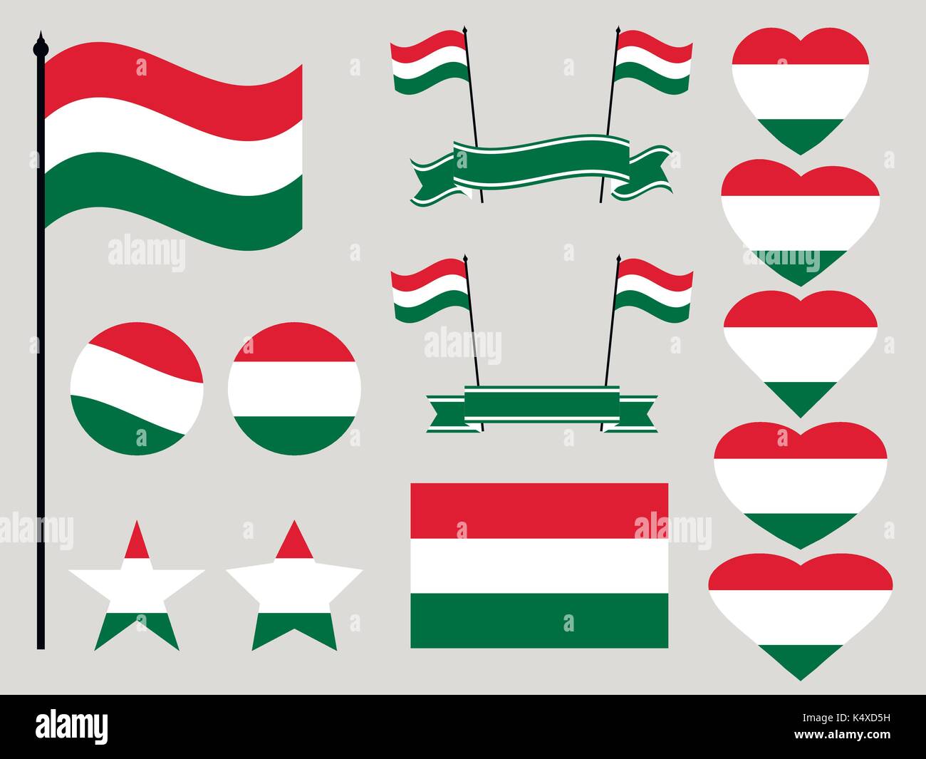 Hungarian symbols Stock Vector Images - Alamy