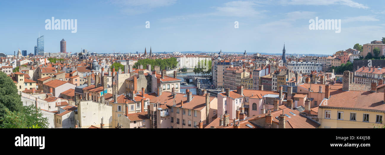 Lyon cityscape hi-res stock photography and images - Alamy