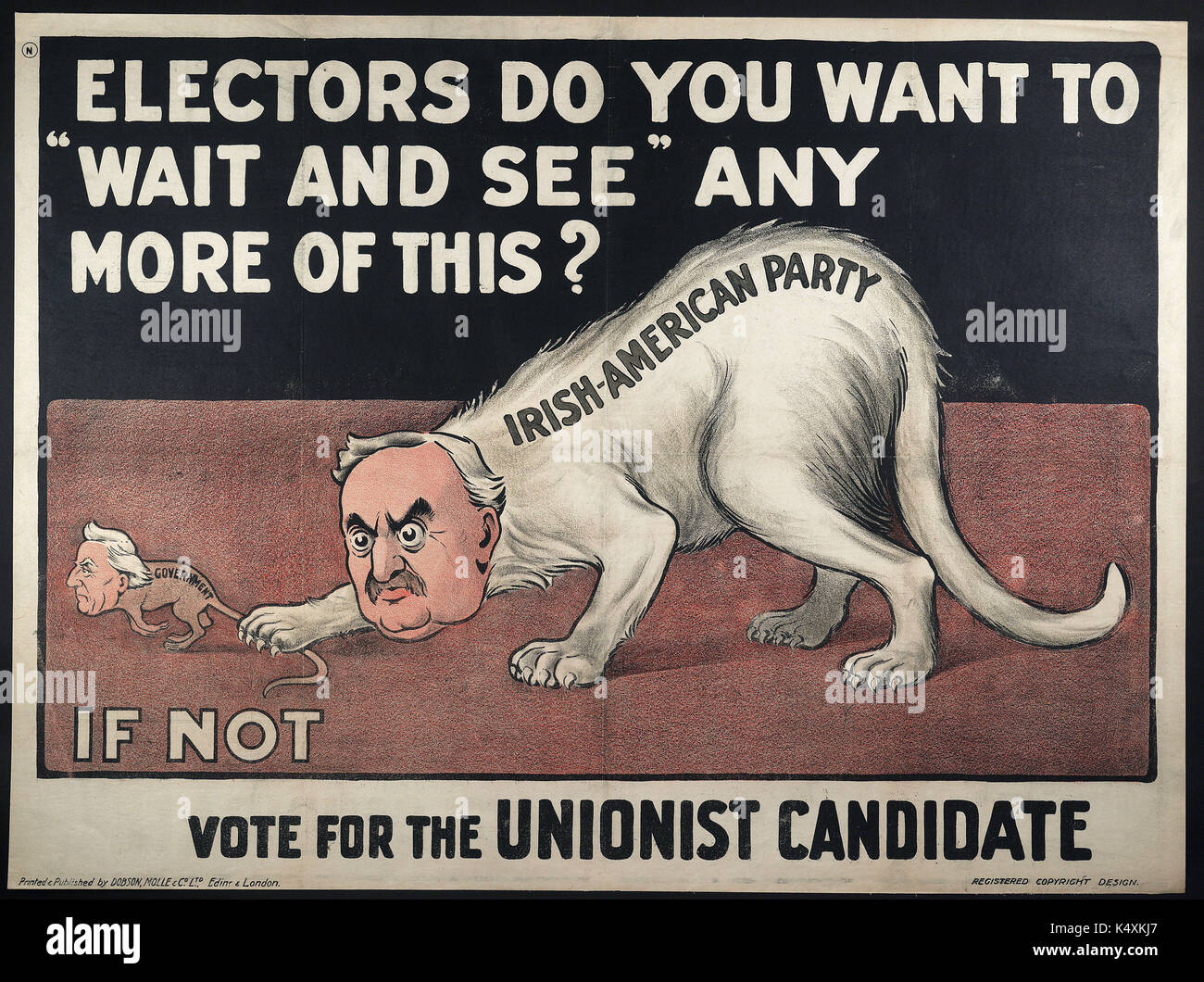 Electors, do you want to - British Political Posters, c1905-c1910 Stock ...