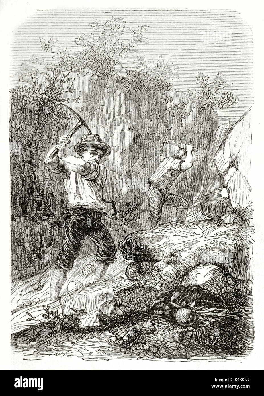 Gold prospecting history hi-res stock photography and images - Alamy