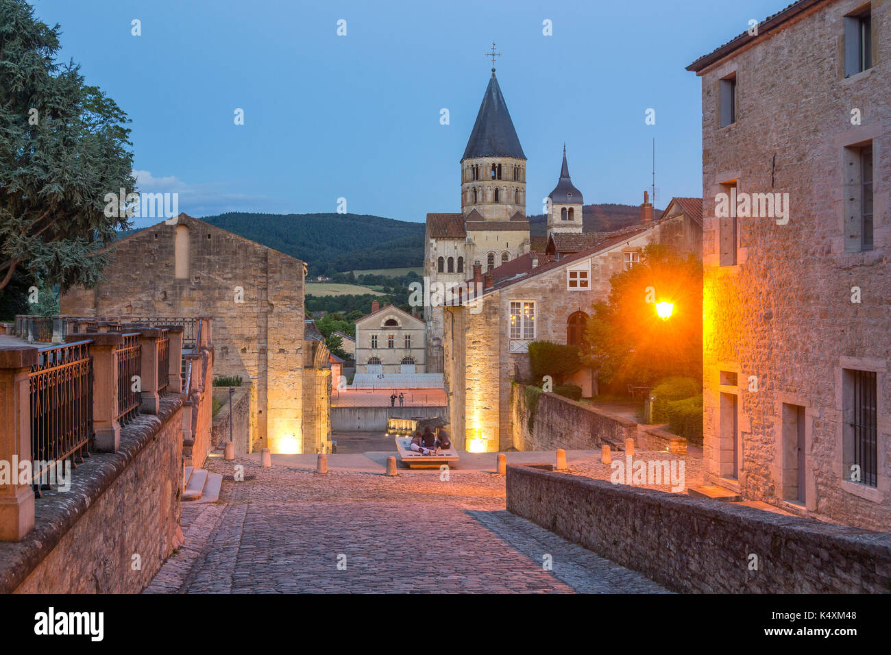 Abbey of cluny cathedral hi-res stock photography and images - Alamy
