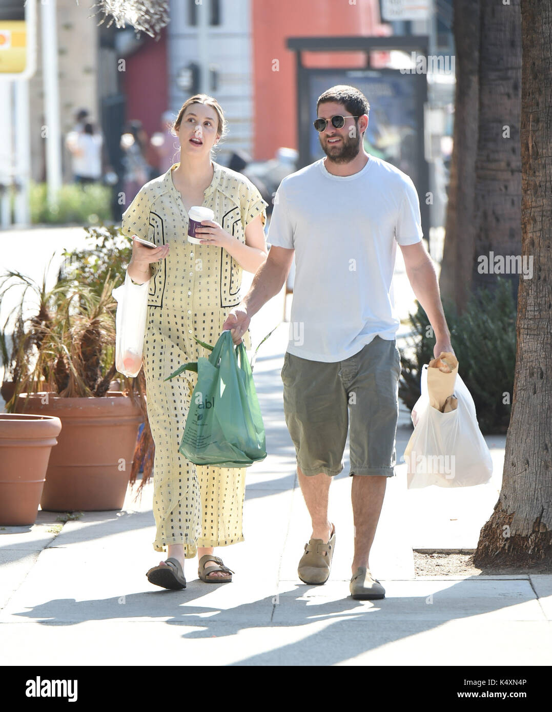 Whitney Port and her husband Tim Rosenman spend the morning together at ...