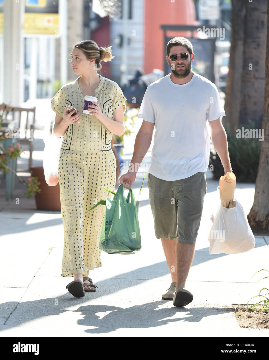 Whitney Port and her husband Tim Rosenman spend the morning together at ...