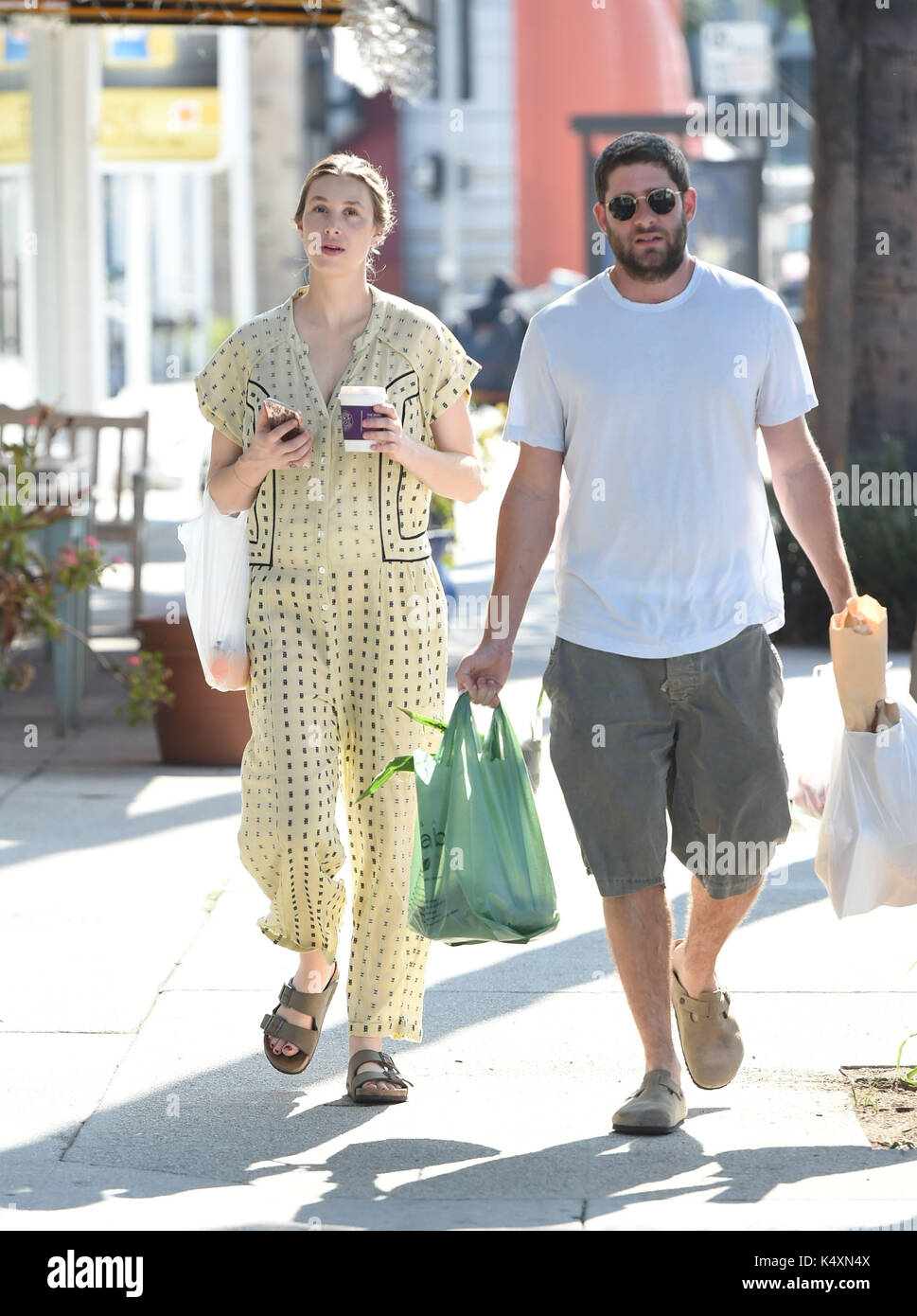Whitney Port and her husband Tim Rosenman spend the morning together at ...